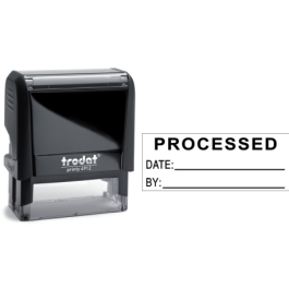 Self-inking Stamp Processed